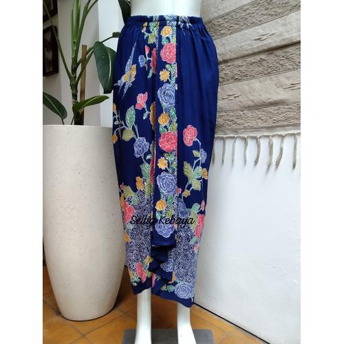 Jual Rok Batik Paris Warna - Panjang - Biru Navy, S - L - Kota ...