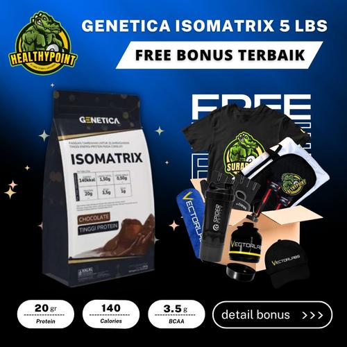 Jual Genetica Isomatrix 5 Lbs Whey Protein Isolate Matrix 5lbs - Kota Surabaya - Healthy Store ...