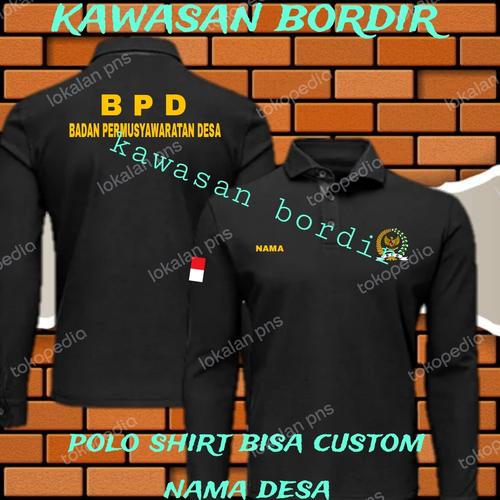Jual Terbaru seragam BPD kaos BPD baju BPD pdh BPD full bordir komputer ...