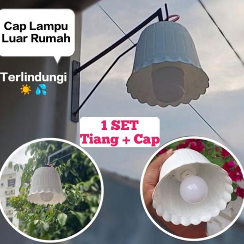 Jual Cap Lampu Luar Rumah Pemasangan Pada Dinding Untuk Penerangan ...