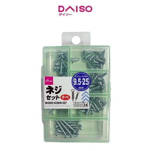 Jual Daiso Wood Screw Set 9.5-25mm - Jakarta Pusat - DAISO JAPAN ...