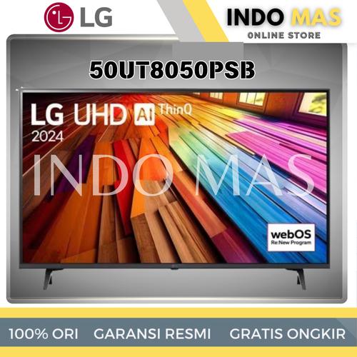 Jual LG tv 50ut8050psb smart tv uhd 4k thinq ai hdr web os new series ...