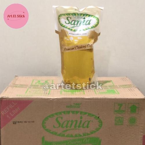 Jual RB 1 Dus Minyak Goreng Sania 1 Liter Isi 12 Pouch - Kota Surabaya ...
