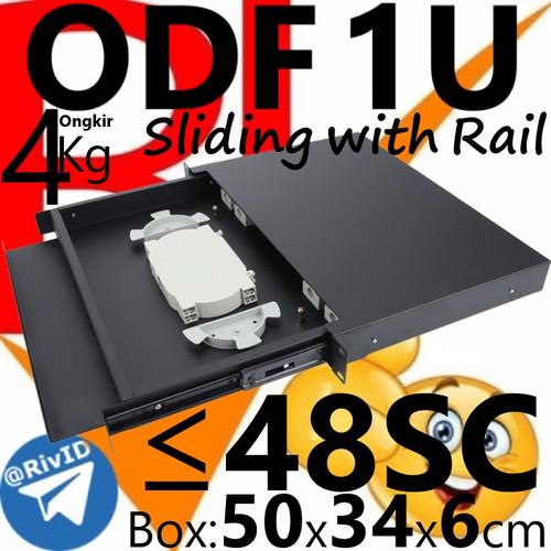 Jual ODF 24 Core OTB Rack 24c Adapter Pigtail LC SM Optical Termination ...