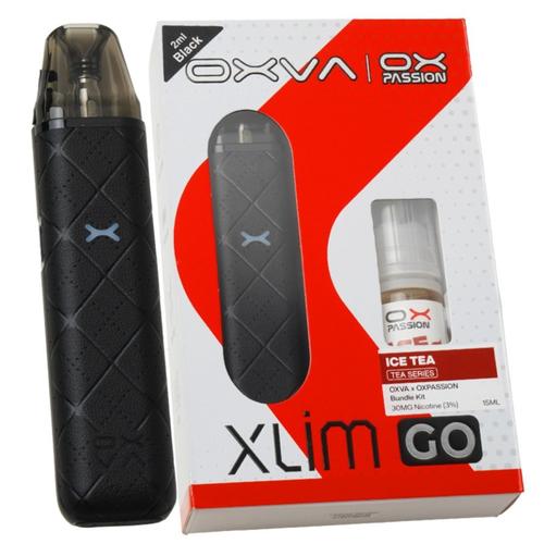 Promo Oxva Xlim Go Pod Kit + OX Passion Ice Tea Salt Nic 15ML by Oxva ...