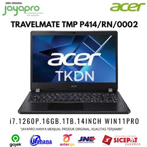 Jual ACER TRAVELMATE P414 /RN/0002. i7 -1260P .16GB.1TB.WIN11PRO.TKDN ...