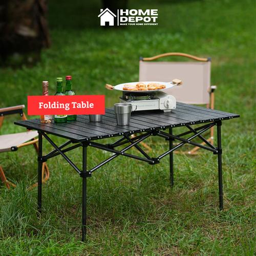 Jual Meja Lipat Outdoor Camping Portable Foldable Minimalis Ringan Besi ...