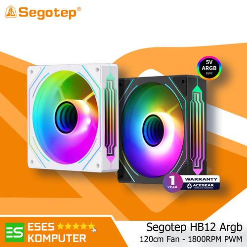 Jual Fan Segotep HB12 ARGB PWM Infinity Mirror | 12cm 120mm Fan Case ...