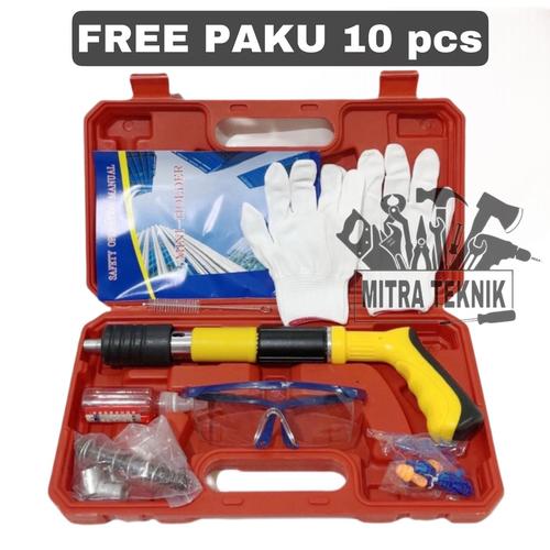 Jual Alat Ramset Gun Paku Tembak Beton/ Nail gun/ Paku Tembak Manual ...