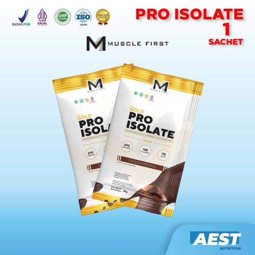 Jual Muscle First Pro Isolate 1 Sachet Susu Whey Protein Isolate - Kota ...