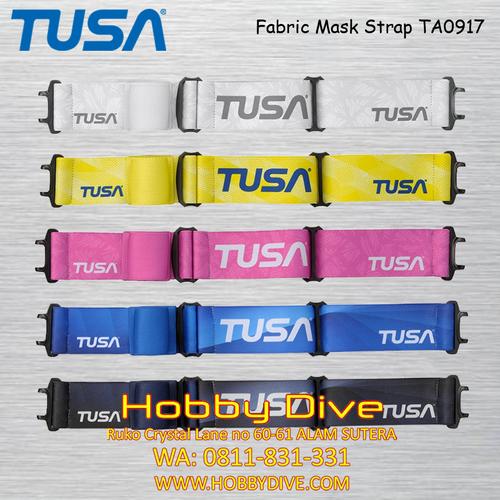 Jual Tusa Fabric Mask Strap TA-0917 - Scuba Diving Alat Diving - BK ...
