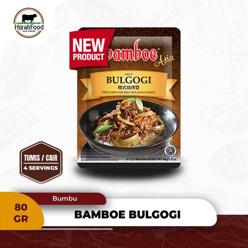 Jual Bamboe Bumbu Saus Bulgogi | Beef Bulgogi Sauce Spice Mix - 80 gr ...