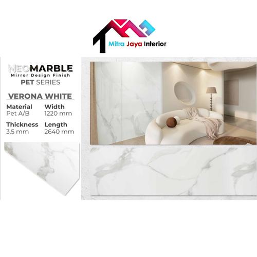 Jual PVC 3mm motif marmer panel dinding Neo Marble / Lembar - Jakarta ...