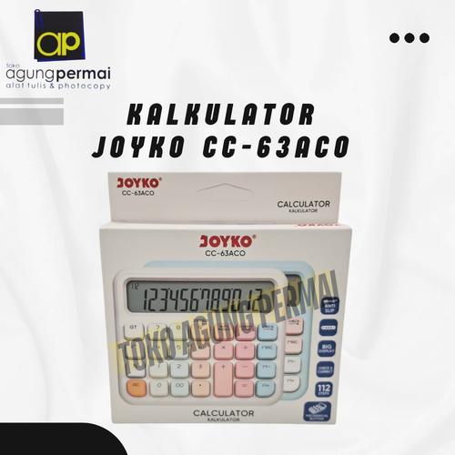 Jual Calculator / Kalkulator Joyko CC-63ACO 12 Digits - Jakarta Utara ...