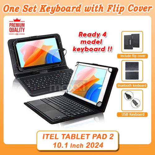 Jual iTel Pad 2 10.1" 10 Inch Tab Tablet 2024 USB & Wireless Bluetooth ...