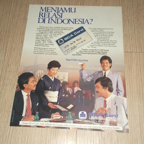 Jual Iklan cetak Jadul BCA Card Lebih Praktis - Kota Bandung - Kawan DuniaMayaShop | Tokopedia