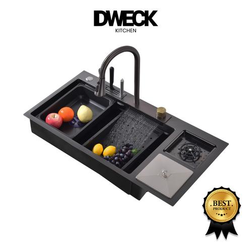 Jual Kitchen Sink Stainless Luxury Black Besar / Bak Cuci Piring Hitam ...