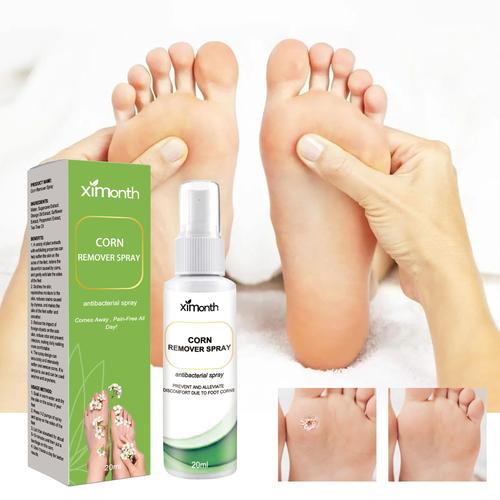 Jual Foot Corn Removal Spray Treatment Calluses Plantar Pads Warts ...