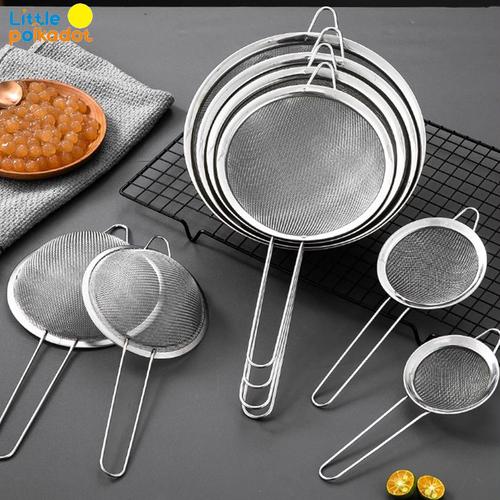 Jual 8CM-24CM SARINGAN SERBAGUNA SARINGAN STAINLESS TEH TEPUNG SARINGAN ...