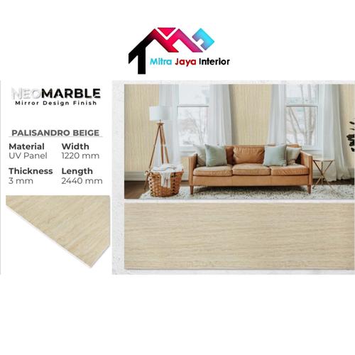 Jual WPC panel dinding 3mm motif marble Neo Marble / Lembar - Jakarta ...