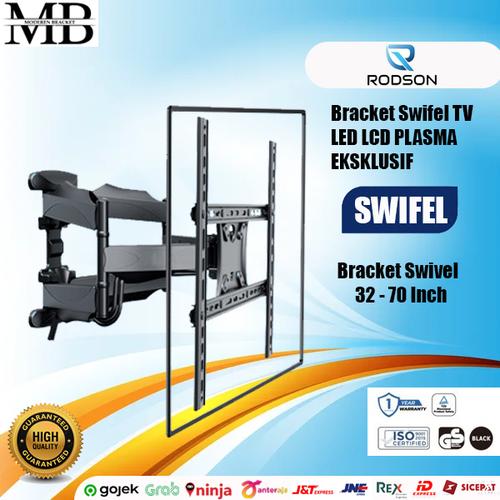 Jual bracket braket tv swivel rodson original R4-R5-R6 - R5 32-70 NEW ...