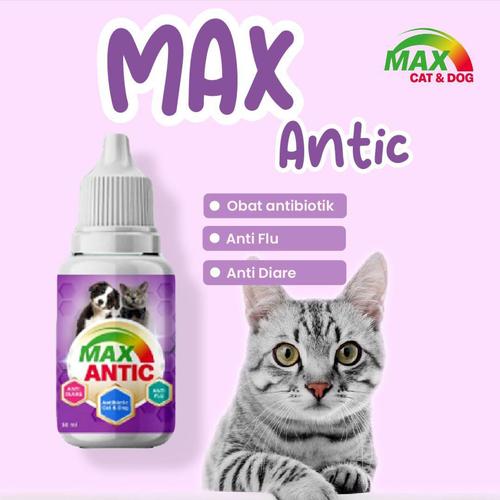 Jual MAX Obat Demam Antibiotic Kucing MAX ANTIC - Kota Denpasar ...