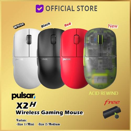 Promo Pulsar X2H X2 H Mini Ultra-lightweight Wireless Gaming Mouse Size ...