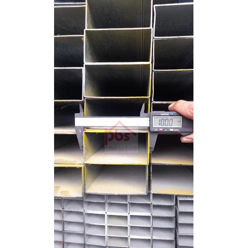 Jual Besi Stall Hollow/ Hollo / Holo GALVANIS 50x100 (1.4mm 1.8mm 2mm ...