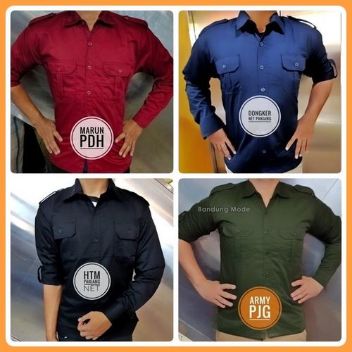 Promo Baju Seragam PDL NET TV Trans TV - Kemeja Kerja PDH Lengan ...