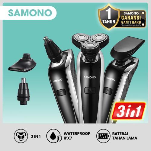 Promo SAMONO Shaver Alat Cukur Jenggot Listrik Kumis Anti Air SW-ES02 - Kab. Tangerang - SAMONO ...