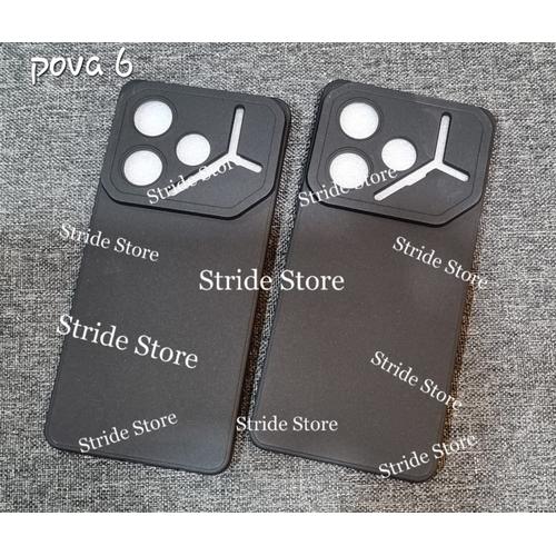 Jual case tecno pova 6 pova 6 pro spark 20 pro plus spark 20c spark 20 pro macaron black soft ...