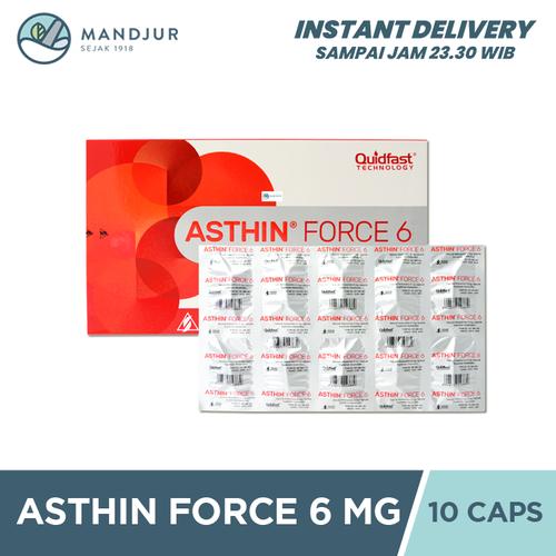 Jual Asthin Force 6 Mg 10 Kapsul - Suplemen Antioksidan Untuk Imun ...