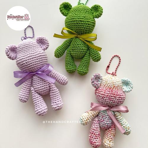 Jual DIY boneka rajut amigurumi teddy bear - Brown, Paket DIY - Jakarta ...