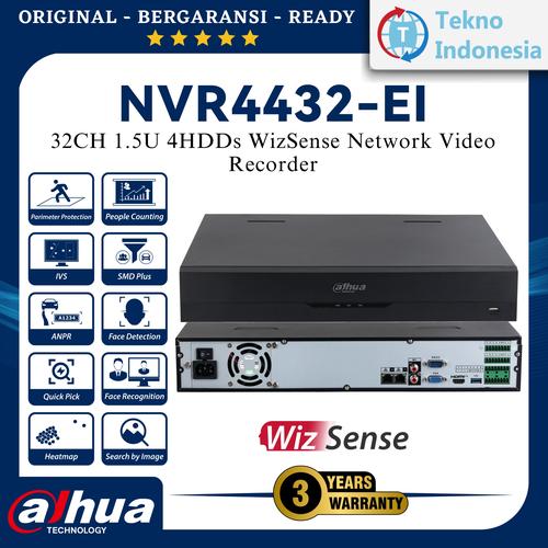 Jual Dahua NVR4432-EI 32CH 1.5U 4 Slot Harddisk WizSense Network Video Recorder CCTV - Kota ...