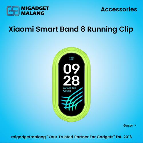 Promo Xiaomi Smart Band 8 Running Clip Mode Pebble Aksesoris - Kota ...