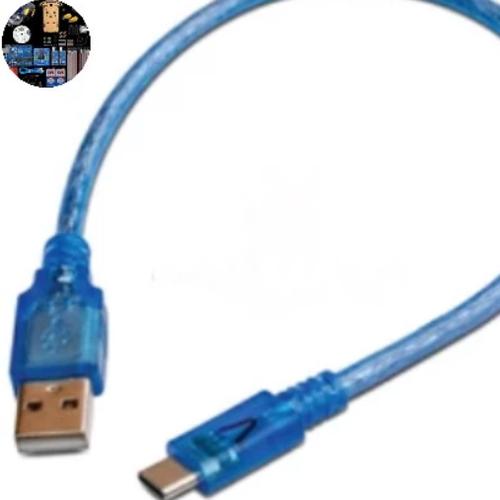 Jual Kabel USB C support fast charging data TYPE C WEMOS NODEMCU ESP32 ...