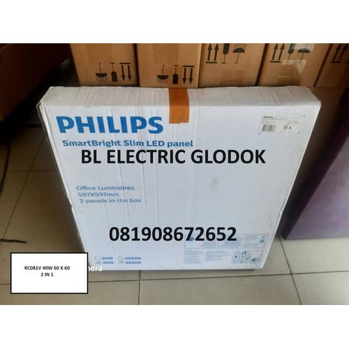 Jual RC081V LED Panel PHILIPS 40W LED40S/840-865 PSU W60L60 2IN1 PCV ...