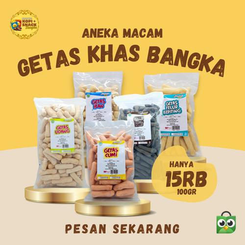 Jual Getas Camilan Khas Bangka 100gr 5 Varian - Udang - Kab. Bangka ...