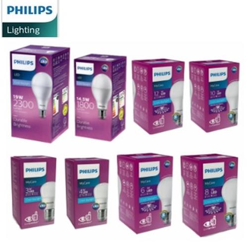 Jual PHILIPS LED Bulb MyCare 3W 4W 6W 8W 10W 12W 14.5W 19W Watt E27 ...