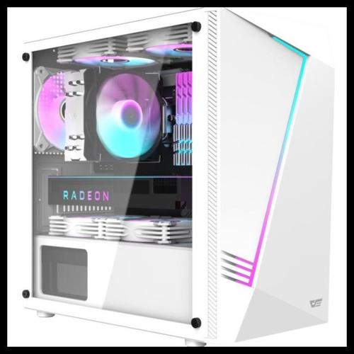 Jual Casing Aigo Darkflash Al390 - Matx Include 1 Fan Argb - White ...