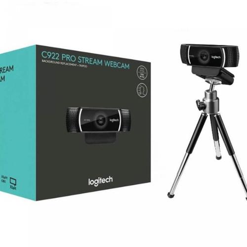 Jual LOGITECH C922 PRO STREAM Webcam Background Replacement + Tripod ...