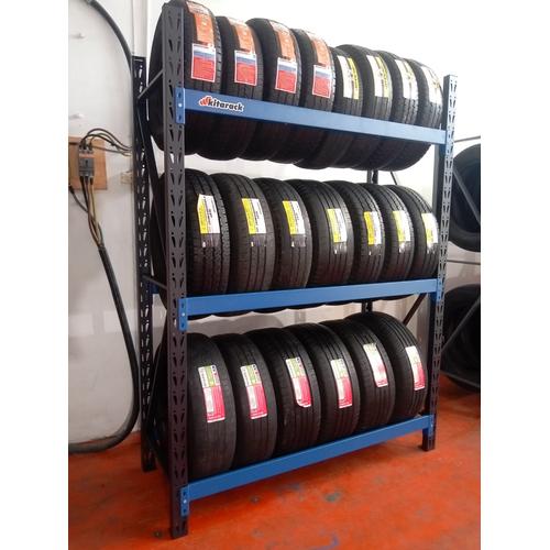 Jual Rak Ban Kitarack 6TR1525 - Rak Besi Starter Frame Hitam Tire Rack ...