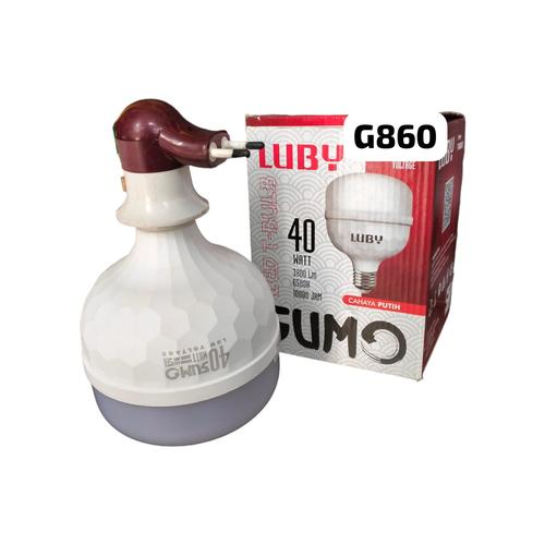 Jual G860 LAMPU LED LUBY SUMO 40 WAT WATT CAHAYA PUTIH SUPER TERANG ...