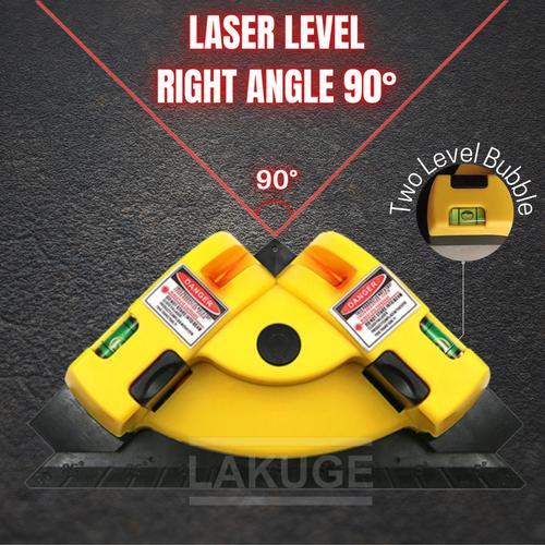 Jual Laser Level Square 90 Waterpass Alat Laser Siku Waterpas Line ...
