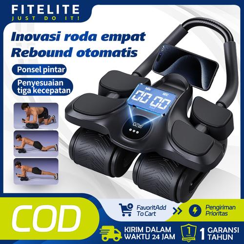 Promo Abs Roller 4 Roda Stabil Alat Gym Alat Olahraga Fitness Sixpack ...