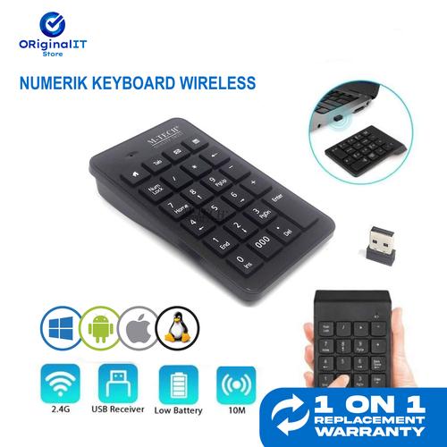 Promo Keyboard Angka Numerik Wireless For Office & Kasir - Jakarta ...