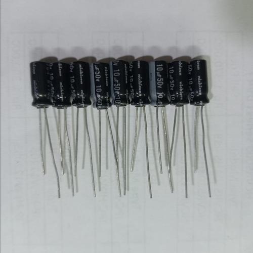 Jual Elco 10uF/50v Nichicon JAPAN, (electrolyte capasitor) 10uF/50v ...