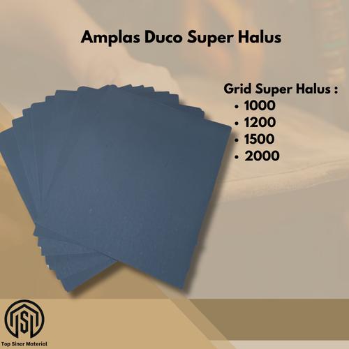 Jual Amplas Duco Per Lembar / Amplas Gosok Anti Air Serbaguna Grit 1000 ...