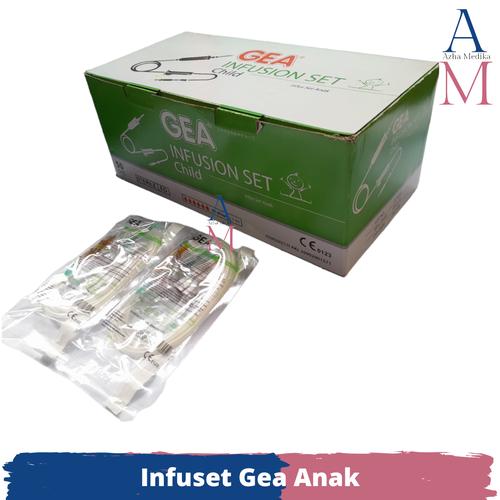 Promo Infuset Anak Gea Per Box Infusion Set Child Infus Set Anak Gea ...