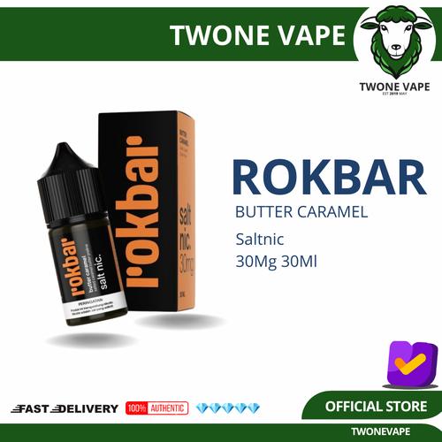Jual Liquid Rokbar Butter Caramel Salt Nic 30ML By Rokbar - Jakarta ...